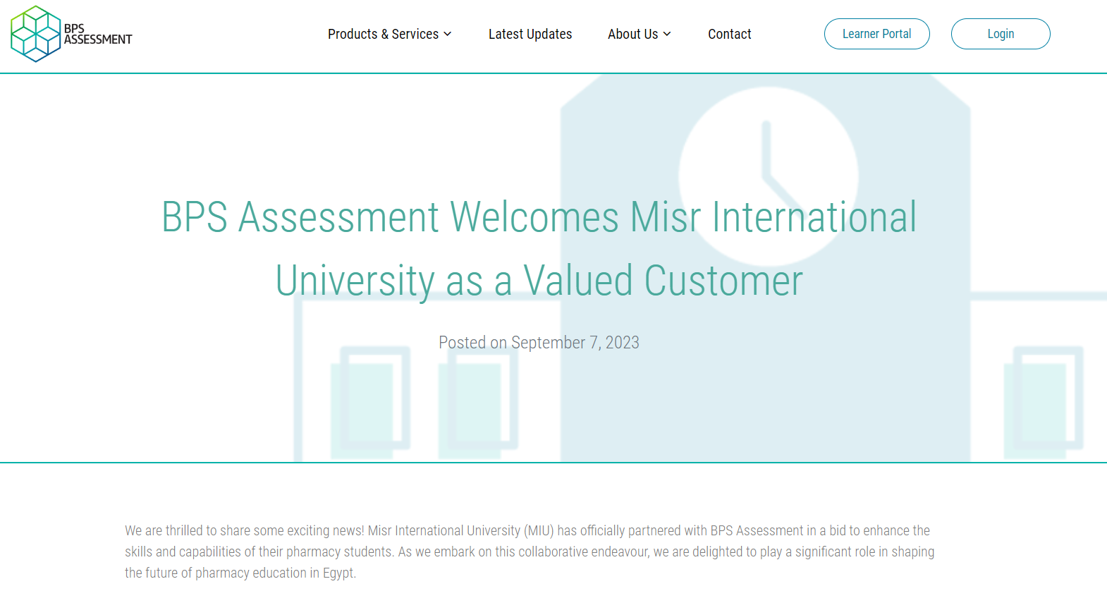 Shaping the Future of MIU Pharmacy Students | Misr International University