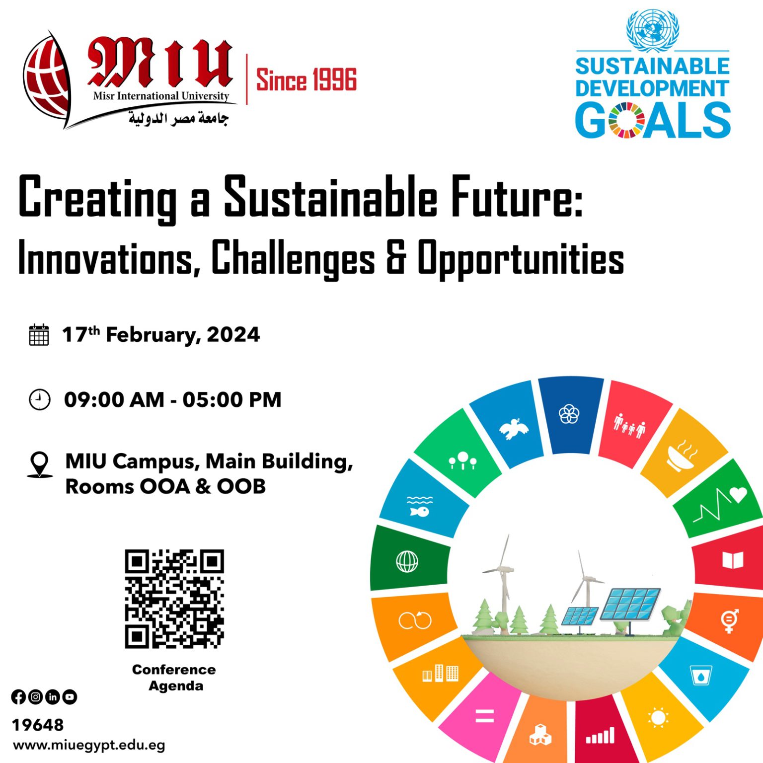 Misr International University Hosts its First Conference on Sustainable ...